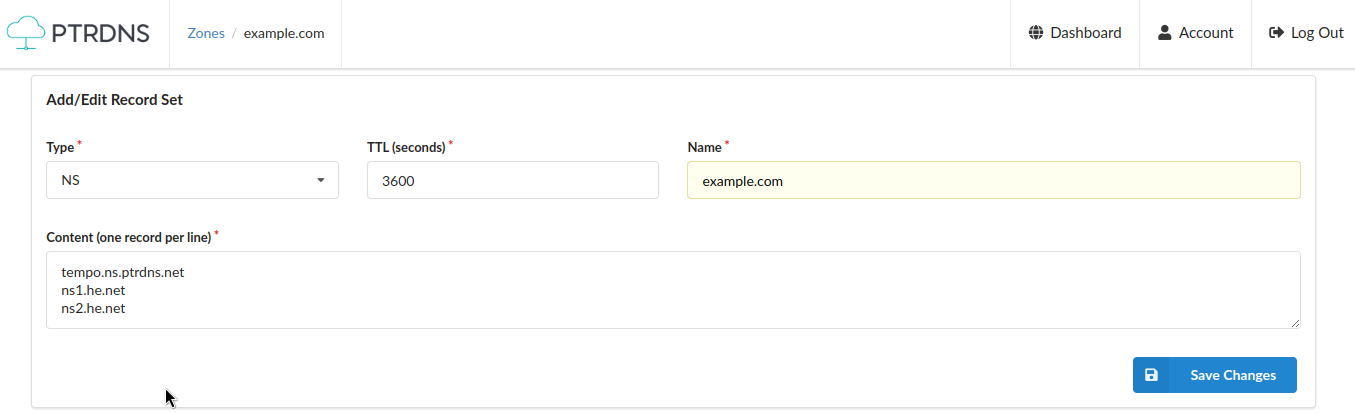 What is Primary DNS?